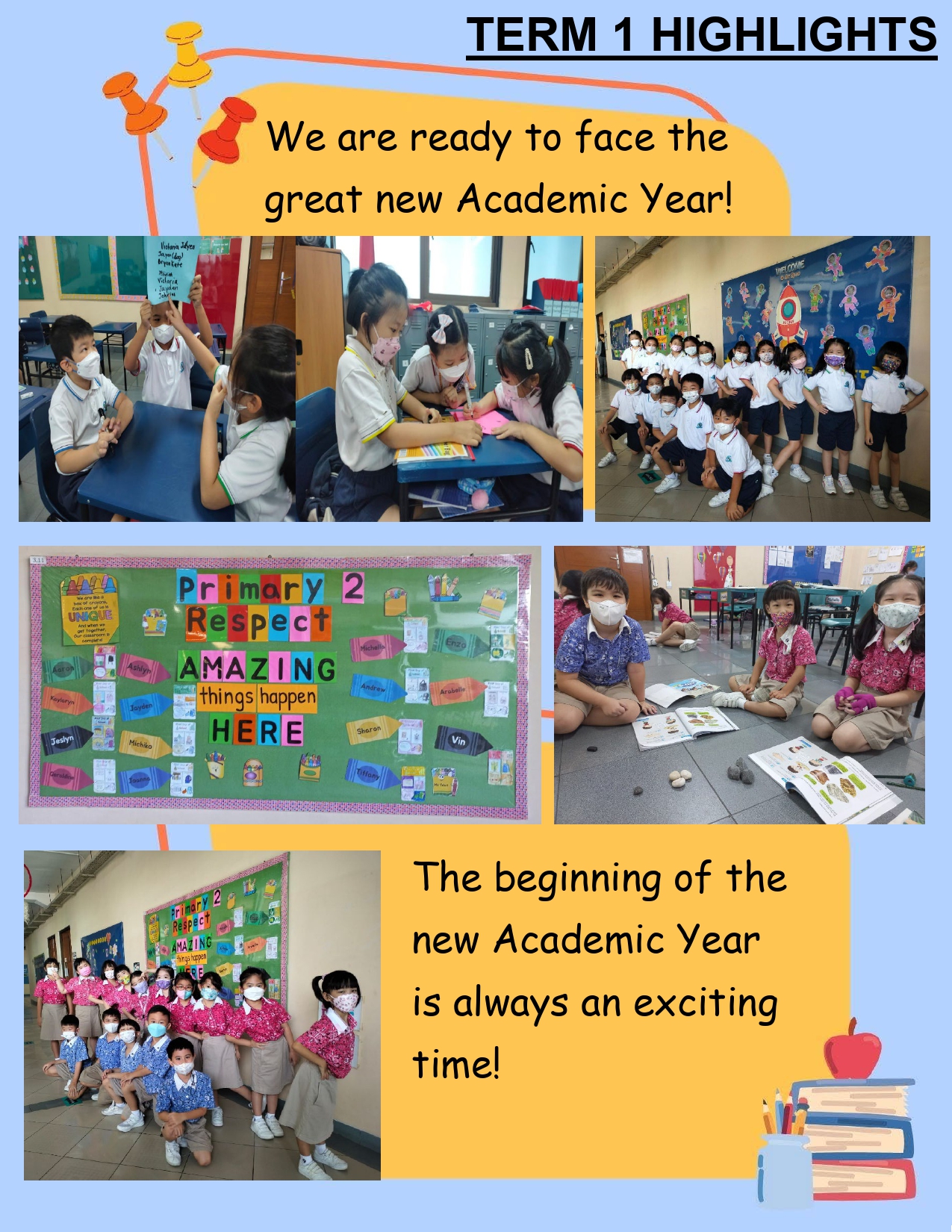 PRIMARY 2 CLASS NEWS (TERM 1, AY2223) – BBS Connect