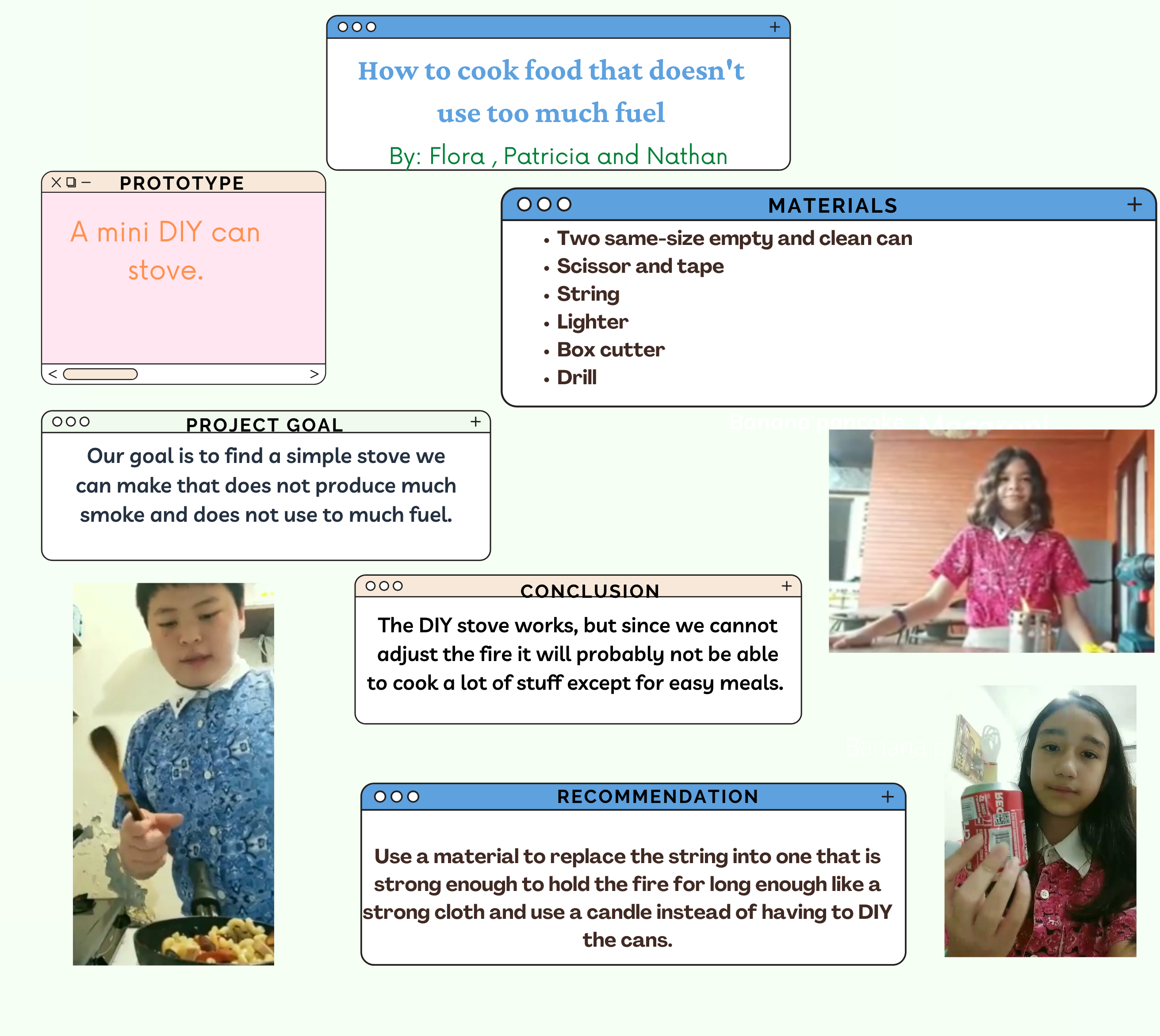 How to cook food that doesn’t use too much fuel – Project Fair