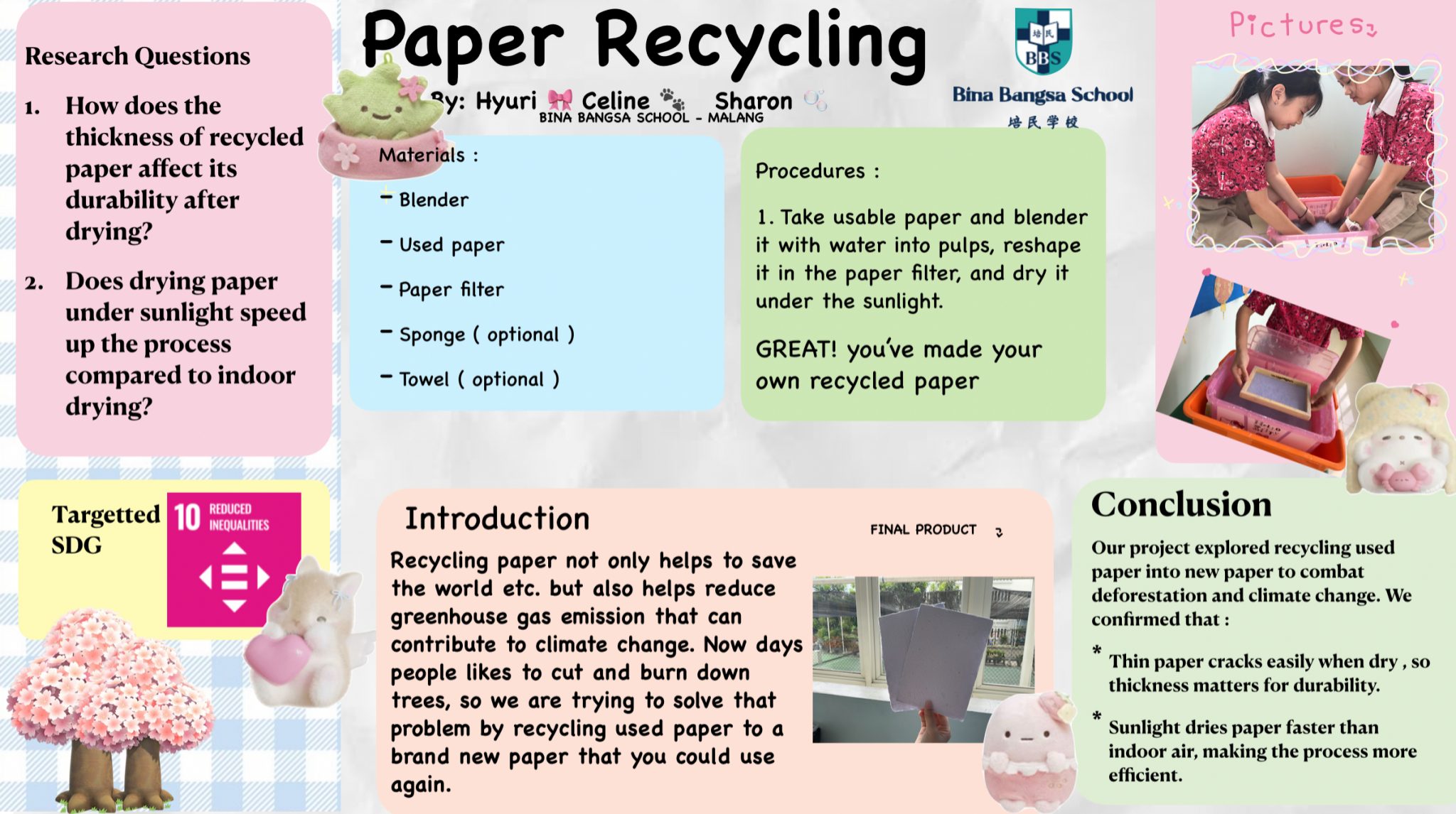 Paper Recycling – Project Fair